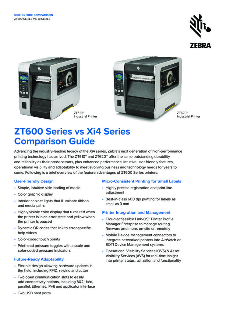 ZT600_Series_Comparison_Guide - Weber Labels UK